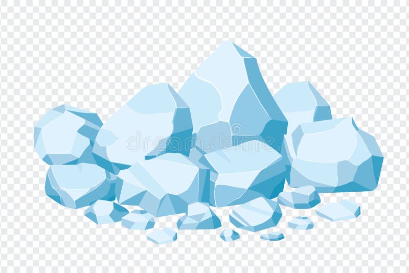 Rock and Stones Set. Different Shape Ice Boulder Collection Stock ... Rock and Stones Set. Different Shape Ice Boulder Collection Stock ...
