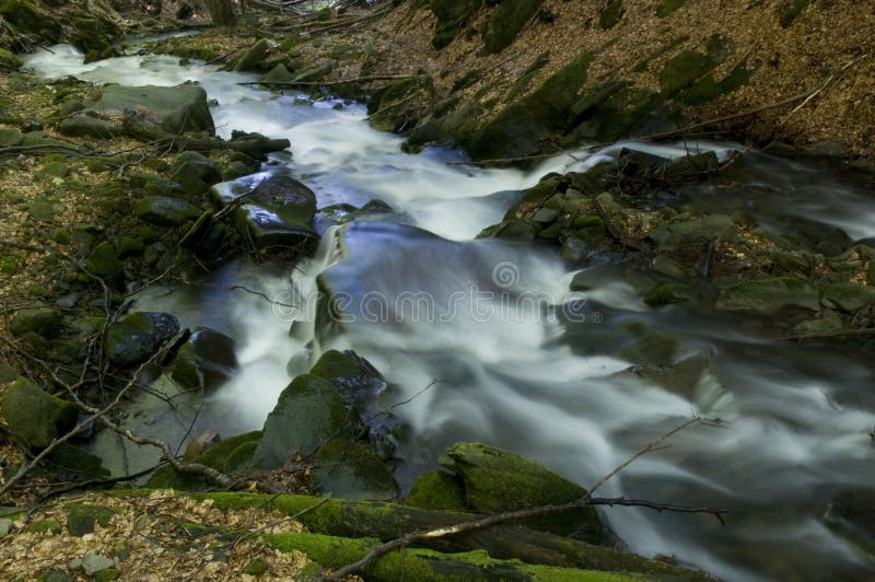Rock stream stock photo. Image of rock, peaceful, mystery - 28418746