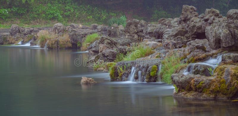 Rock stream flowing stock photo. Image of stream, water - 54708362