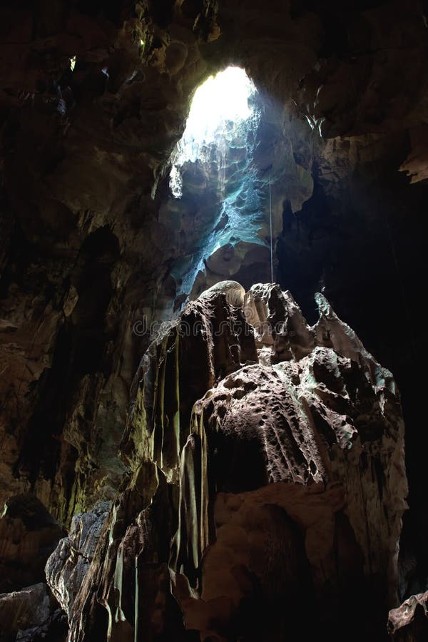 Rock Structure at Niah Caves. Stock Photo - Image of geology, sarawak ...