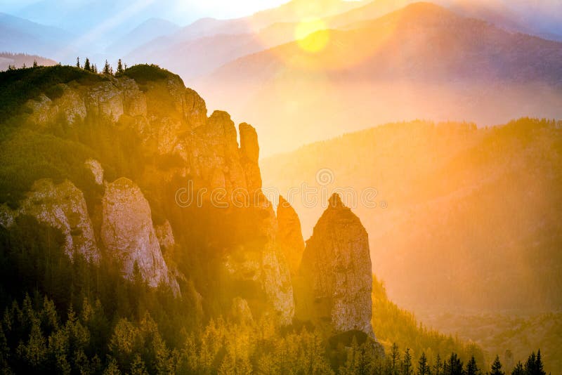 Rock sunset stock photo. Image of desert, landscape, yellow - 65356268