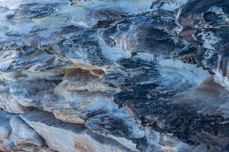 Natural Sandstone Rock Cliff Edge Rippled Textured Surface Ideal As ...