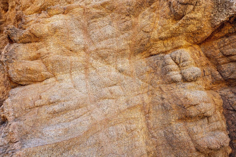 Rock Surface with Cracks. Natural Rock Structure Rock Texture. Surface ...