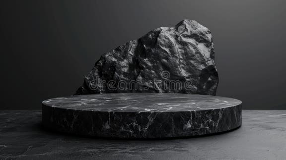 Rock on Table stock image. Image of table, architecture - 383299405