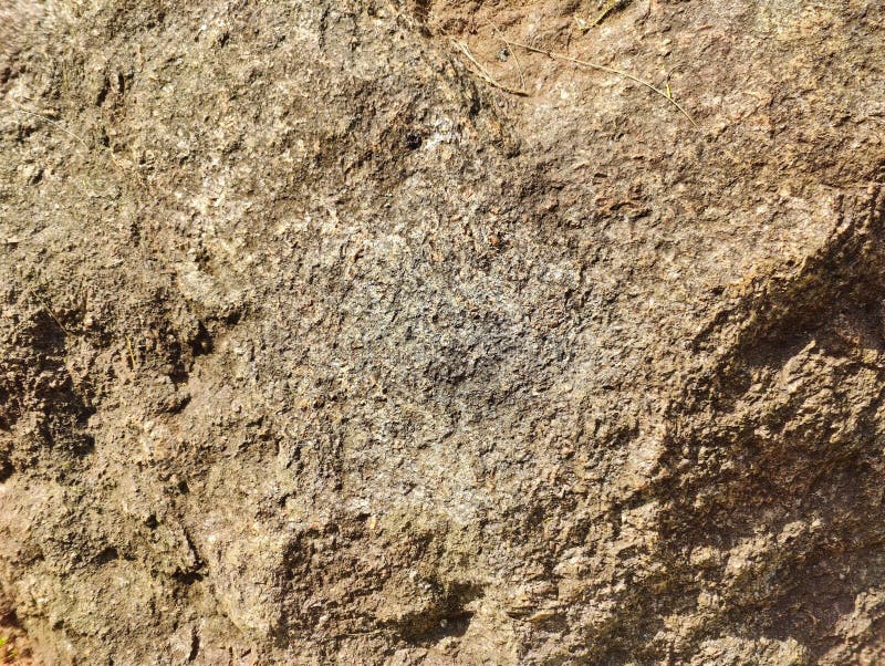 Rock Texture in a Very Rustic Brown Color Stock Image - Image of ...