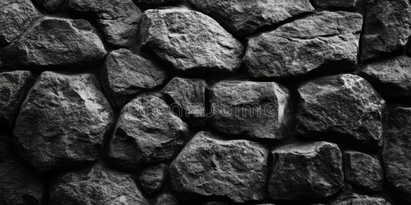Rock Texture Background. Dark Rock Wall in Abstract Pattern and Earth ...