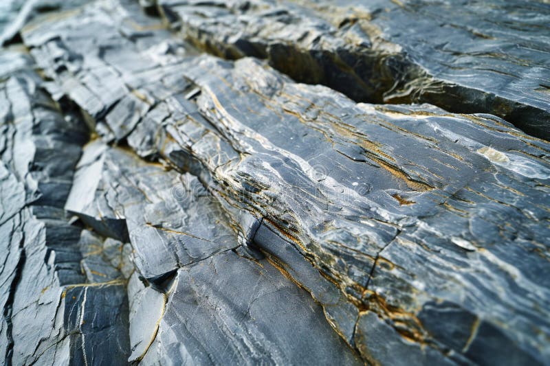Rock Texture, Close-up View of the Surface of the Rock Stock ...