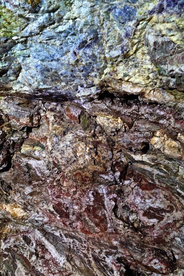 Rock Texture, Minerals. the Background of the Stone. Stock Photo ...