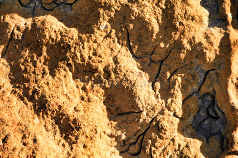 Rock Texture in the Mountain in Autumn. Stock Image - Image of fracture ...