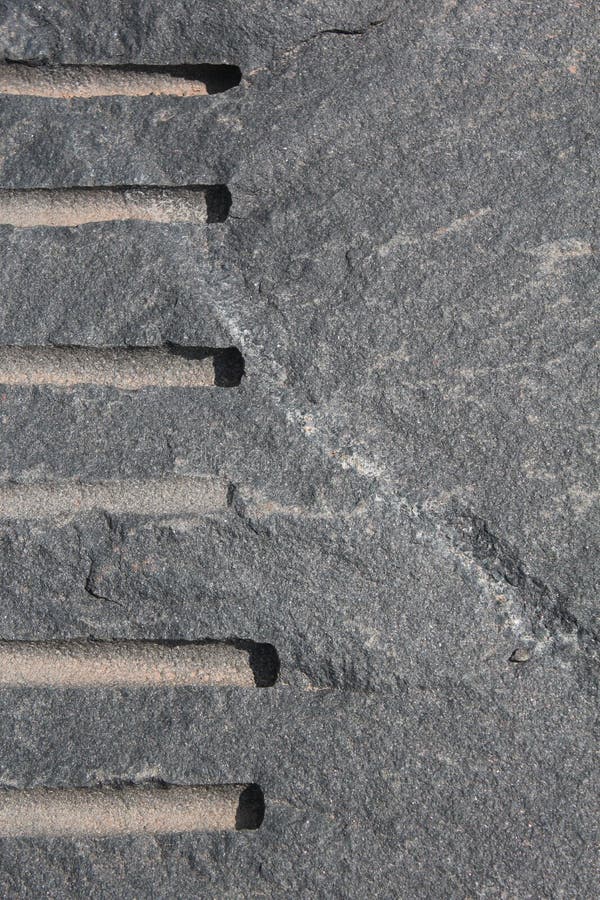 Very Nice Rock Texture Natural Background with Explosive Identification ...