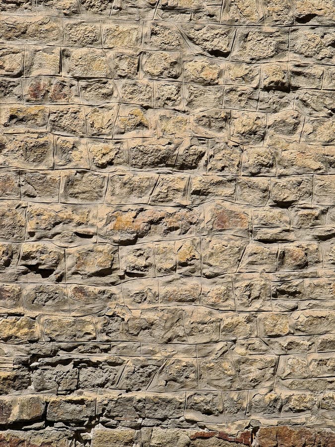 Rock Texture of an Old Wall from a Cathedral Stock Image - Image of ...