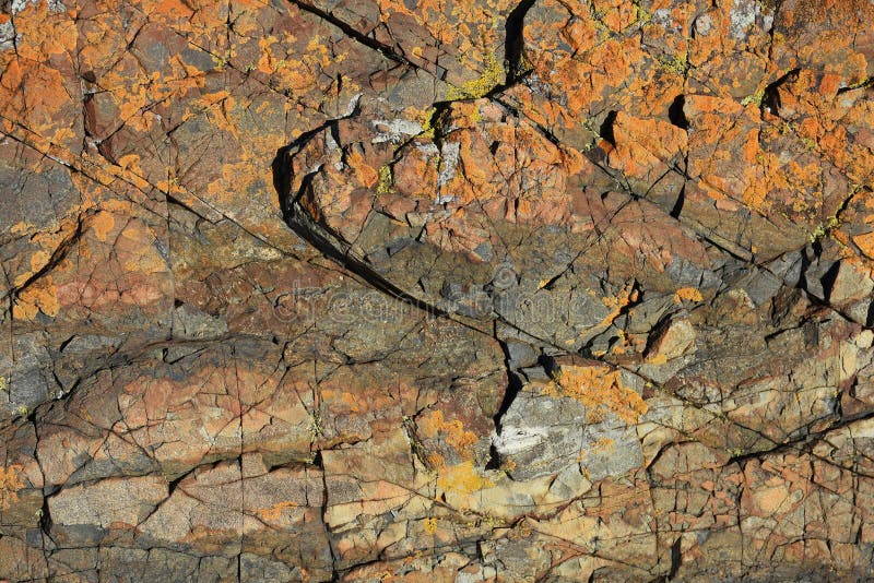 Rusty Rock stock photo. Image of oxidized, scratches - 14635672
