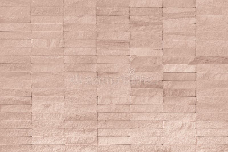 Rock Tile Wall Texture Background in Light Red Brown Stock Photo ...