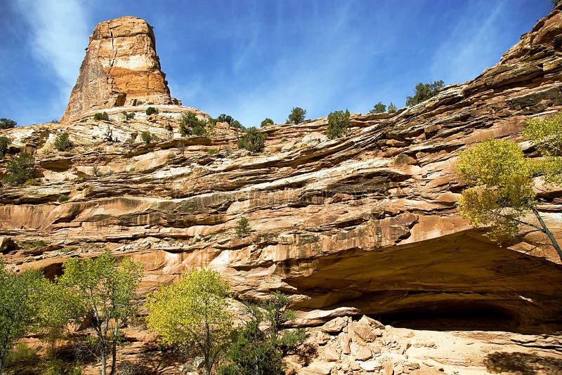 Rock Tower stock image. Image of canyon, southwest, boulder - 10937659