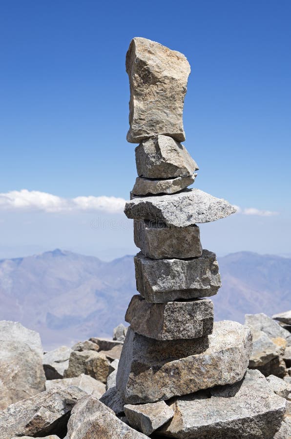 Summit Rock Tower stock photo. Image of california, summit - 107254358