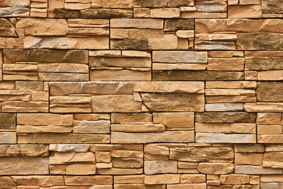 Rock Wall stock image. Image of bumpy, dirty, beige, brown - 11125083