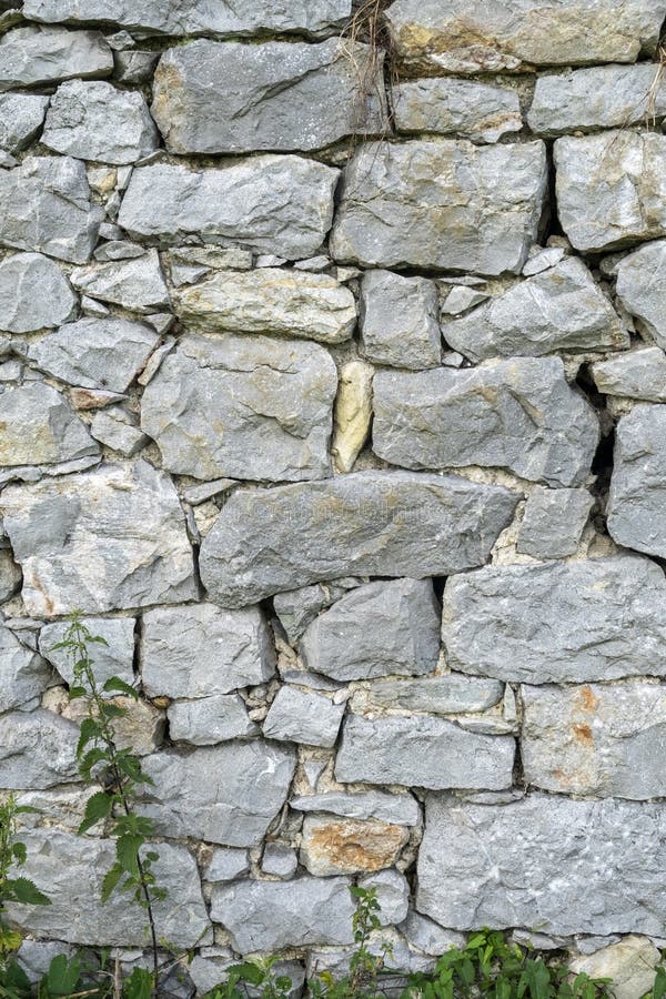 Stacked Natural Stone Wall Texture Stock Image - Image of rock, stack ...