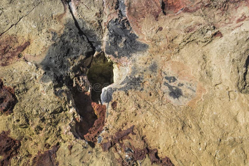 Rock wall with key hole stock photo. Image of erosion - 32904414