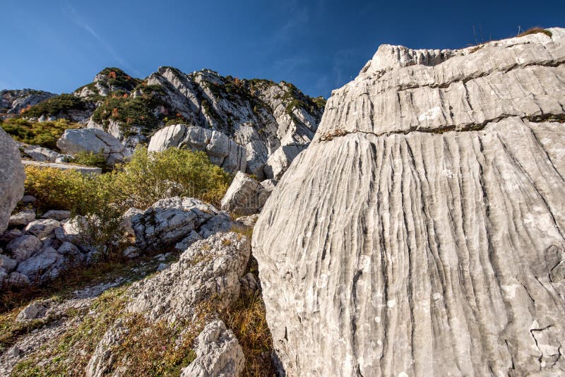 Alpine wall stock image. Image of mountain, mountains - 164212569