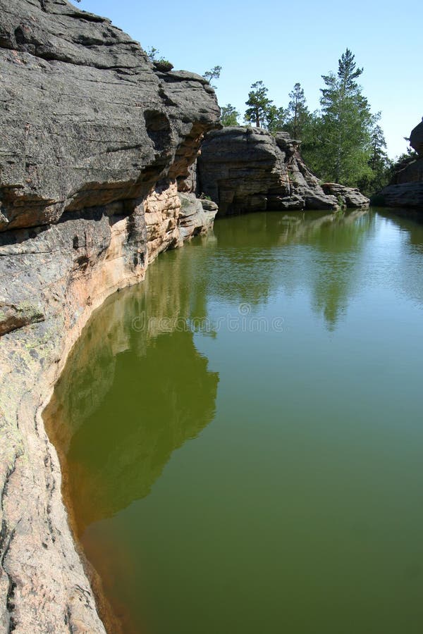 Rock and water stock image. Image of nature, area, beauty - 3647627