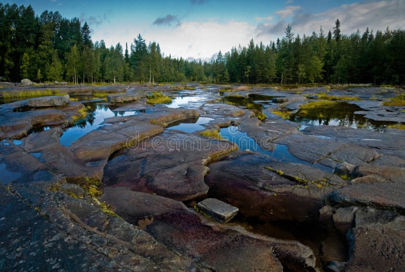 Rock And Water Picture. Image: 6499855