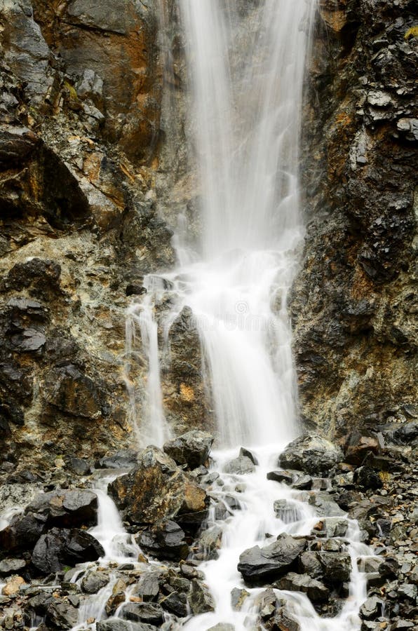 Rock Waterfall stock image. Image of cool, flowing, stone - 23893233