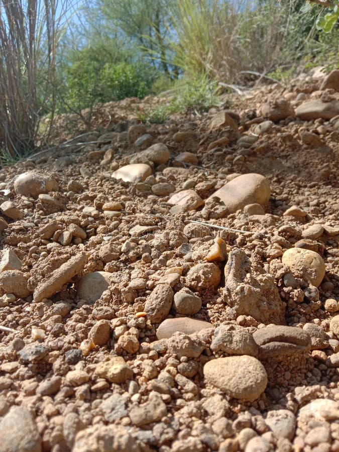 The Rock Way with the Attractive Nature Stock Image - Image of bedrock ...