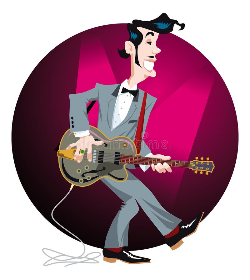 Rockabilly Stock Illustrations – 2,131 Rockabilly Stock Illustrations ...