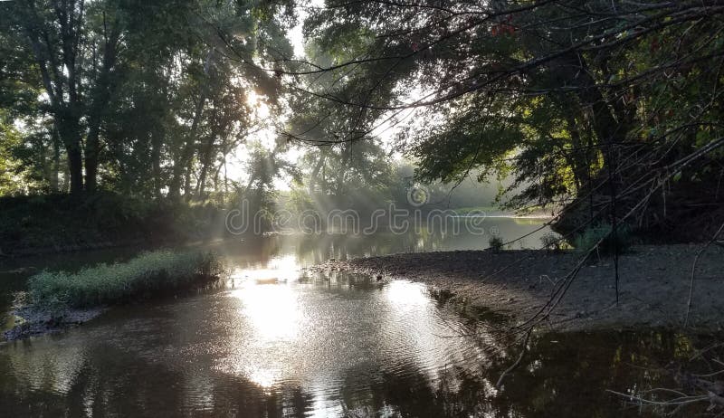 Rockbridge State Nature Preserve Stock Photo - Image of rural ...