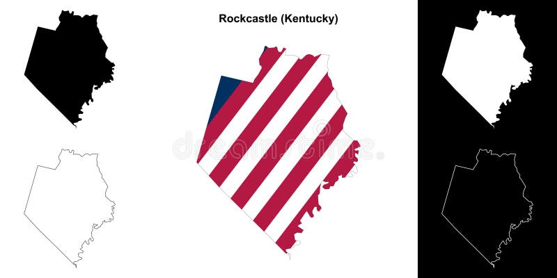 Rockcastle Map Stock Illustrations – 16 Rockcastle Map Stock ...