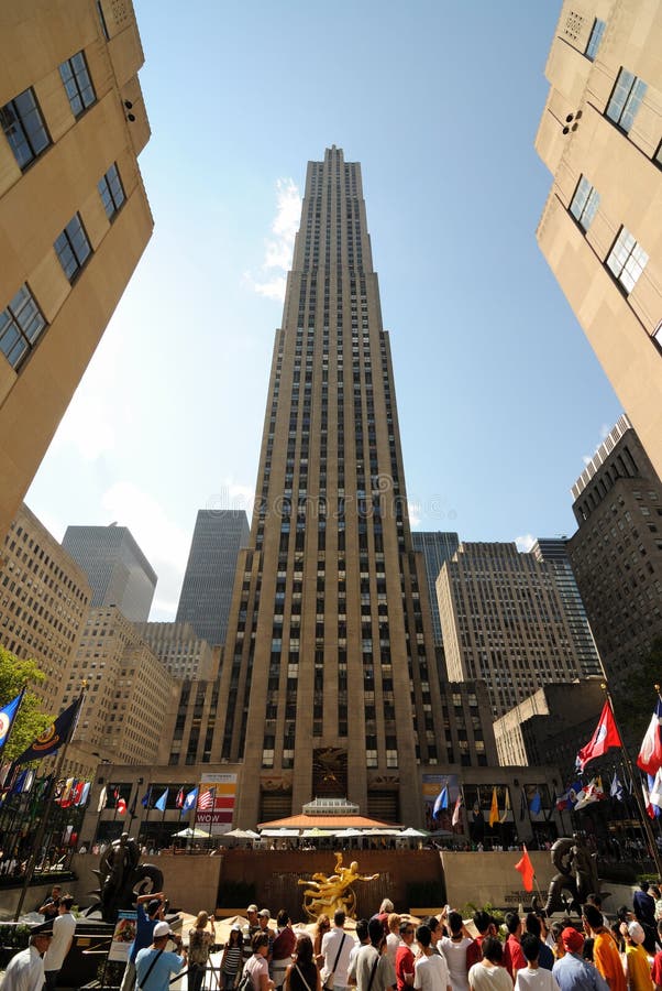 Rockefeller Center Ice Skating Editorial Photography - Image of tourism ...