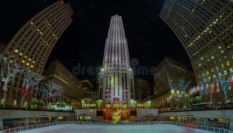 Rockefeller Center IV editorial image. Image of buildings - 146578365