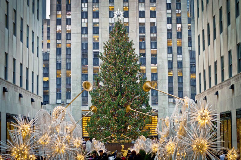 Rockefeller Center Tree 2012 Editorial Photo - Image of tree ...