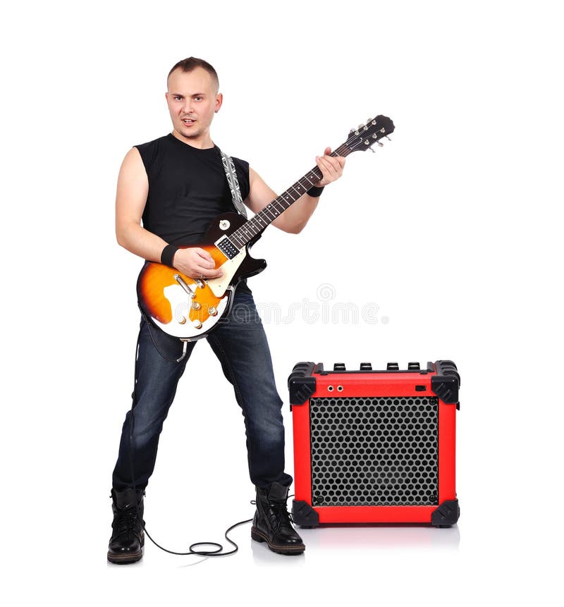 Rocker stock image. Image of metal, excitement, clothing - 39750609