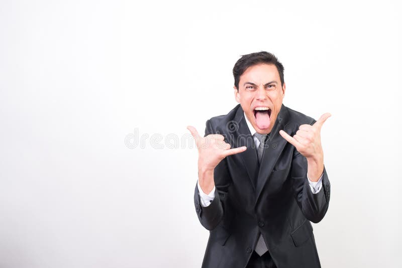 Rocker man in suit stock image. Image of background - 178599881