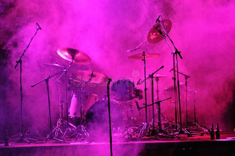 Rockers on the Stage Performing Live Editorial Stock Image - Image of ...