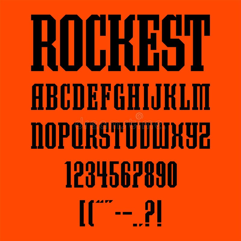 Rockest vector illustratie. Illustration of lettertypen - 264577168 Rockest vector illustratie. Illustration of lettertypen - 264577168