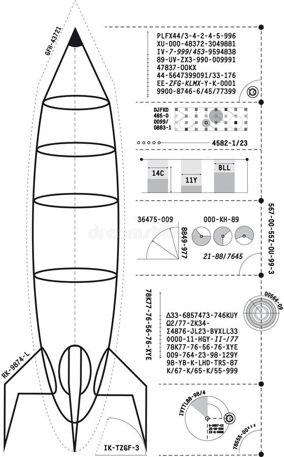 Homemade Rocket Blueprints Design