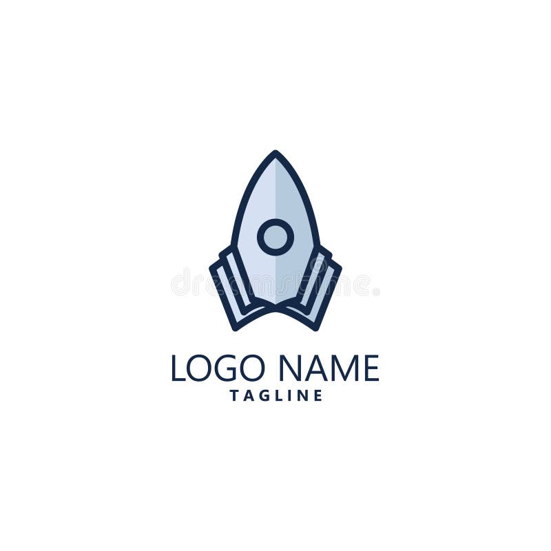 Rocket Book Logo Design Vector Stock Vector - Illustration of ...