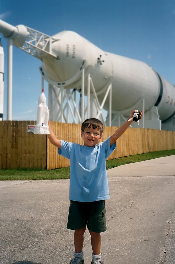 Rocket Boy stock image. Image of rocket, children, nasa - 49771