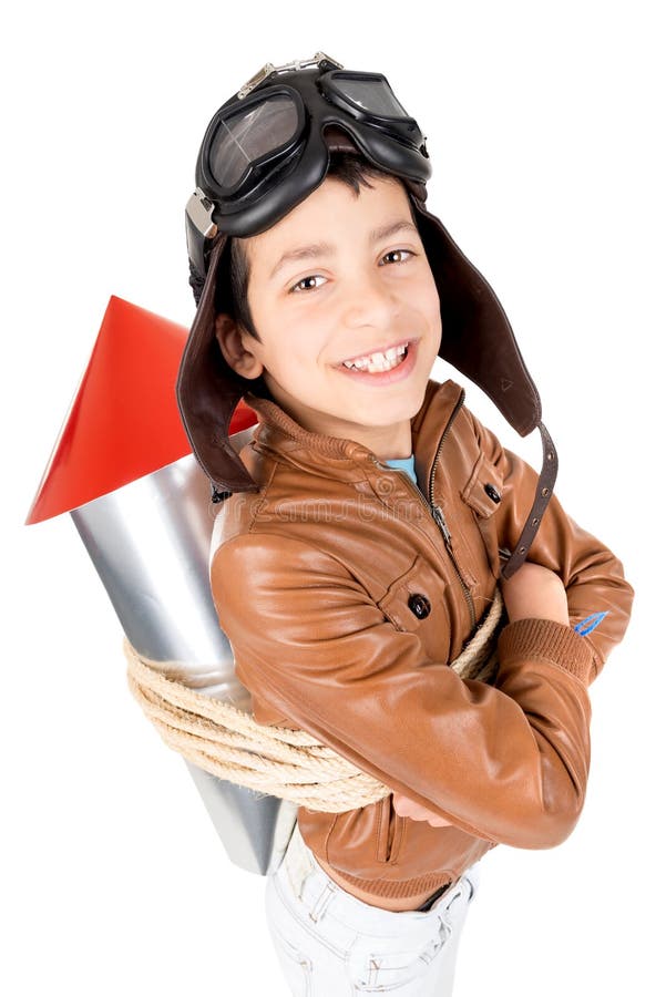 Rocket boy stock photo. Image of people, danger, jacket - 60583452