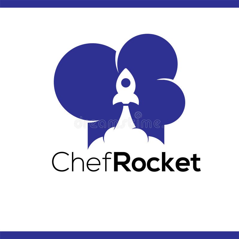 Rocket Chef Logo Vector Element. Chef Logo Template Stock Vector ...