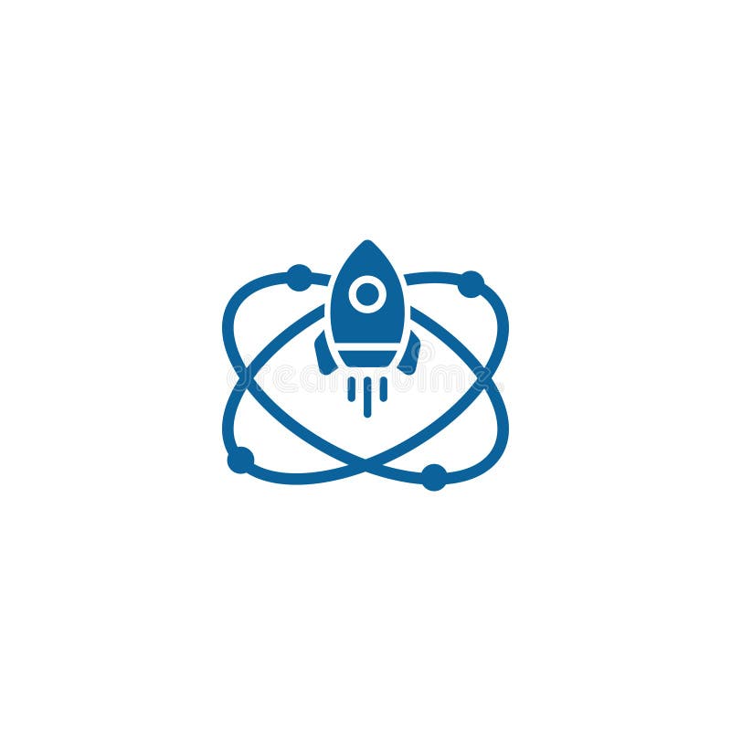 Rocket Logo Geometric Stock Illustrations – 806 Rocket Logo Geometric ...