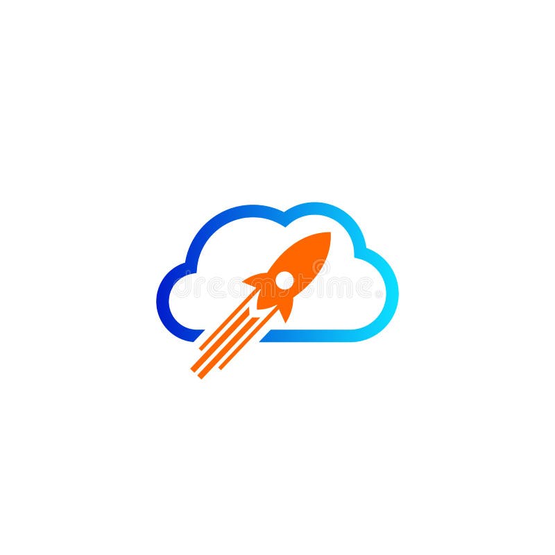 Rocket Cloud Logo Stock Illustrations – 2,539 Rocket Cloud Logo Stock ...