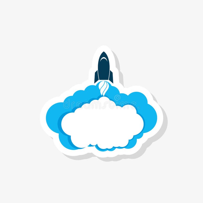 Cloud Rocket Logo Vector Design Stock Illustrations – 1,854 Cloud ...