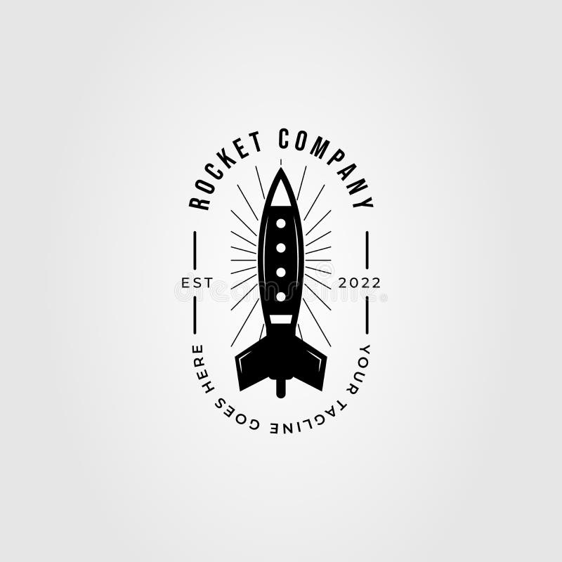 Rocket Company or Missile or Torpedo Logo Vector Illustration Design ...