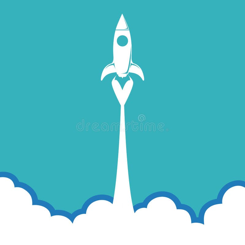 Rocket design stock vector. Illustration of spaceman - 59003872