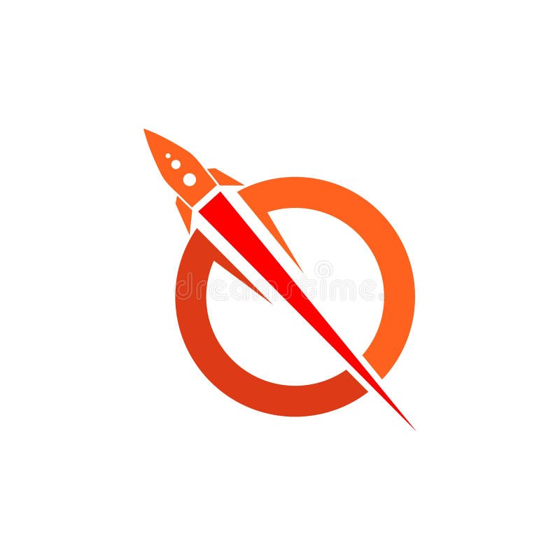 Rocket Design Template Vector Icon Stock Illustration - Illustration of ...