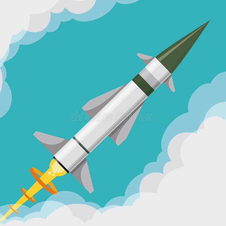 Rocket digital design. stock vector. Illustration of graphic - 58470212