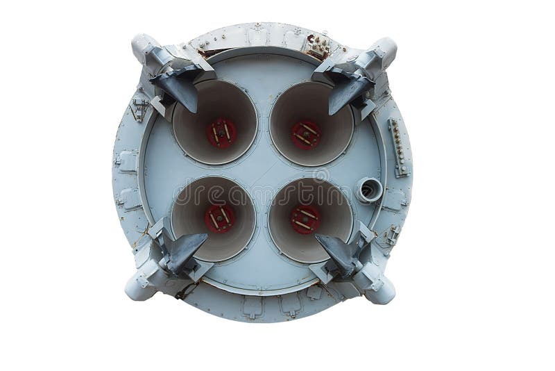 Rocket engine nozzles stock image. Image of engine, buildings - 45792717
